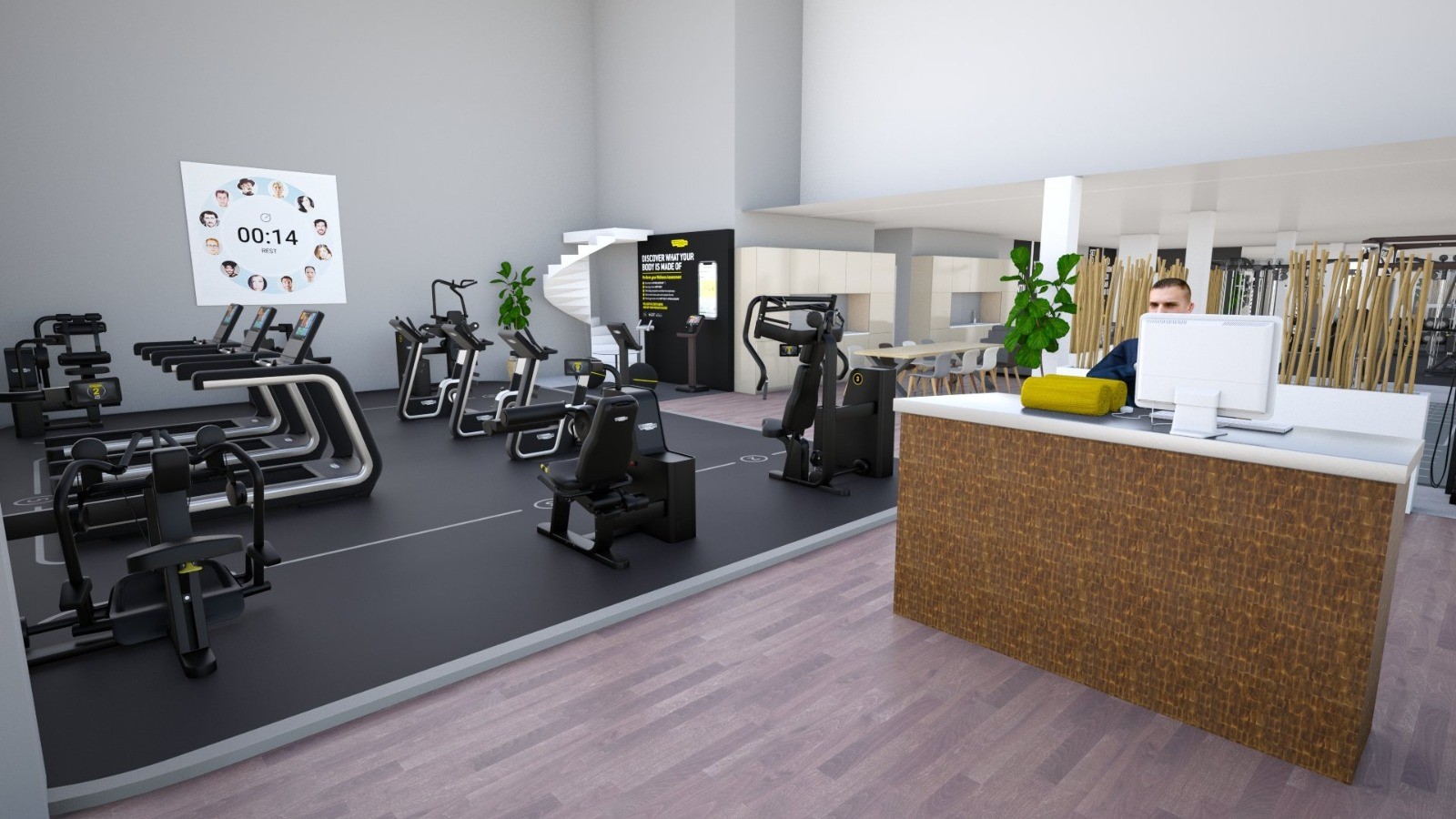 Technogym Biocircuit bij Van Unen Sports in Oostvoorne
